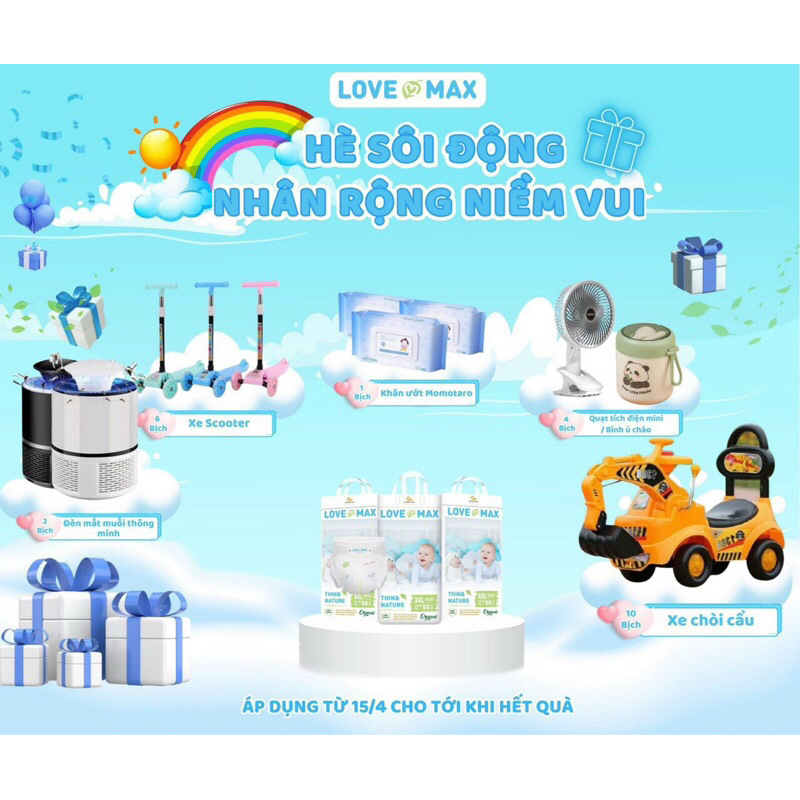 Bỉm LOVE MAX Nội Địa Trung Đủ sz từ 23kg | Shopee Việt Nam