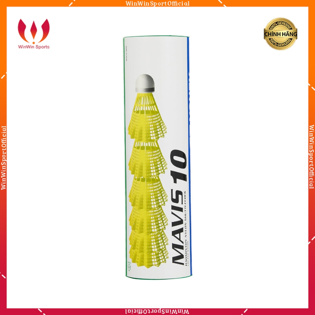 Quả cầu lông nhựa Yonex Mavis ( Mavis 10, Mavis 350 ) chính hãng - cầu ...