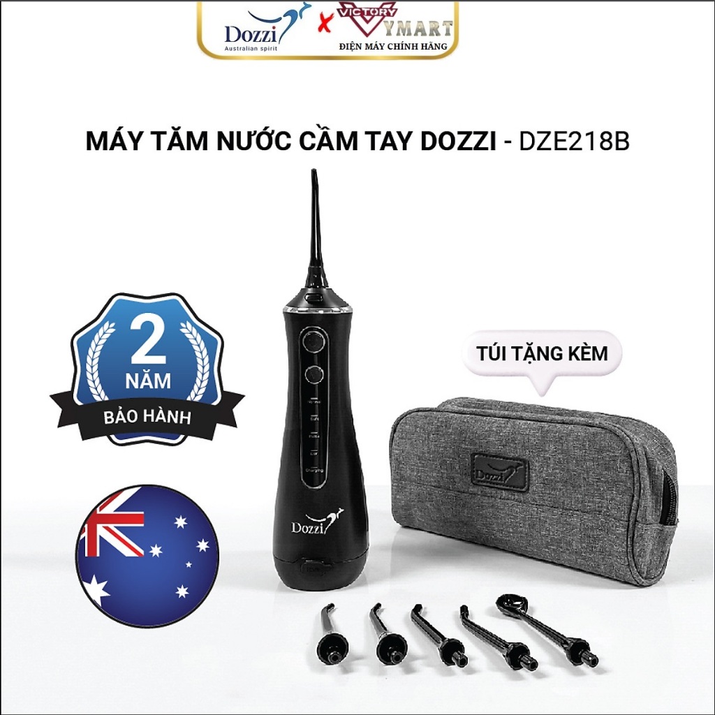 Máy Tăm Nước Cầm Tay Portable Oral Irrigator Dozzi DZE218B (DZE218 ...