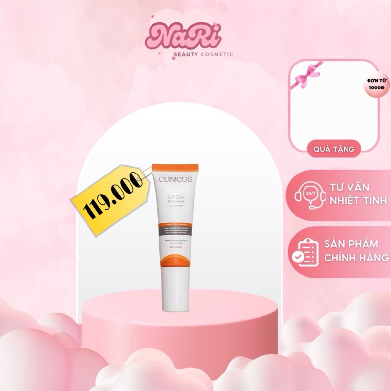 Kem Chống Nắng Dành Cho Da Nhạy Cảm CLINICOS SENSITIVE TRUTH SUNSCREEN ...