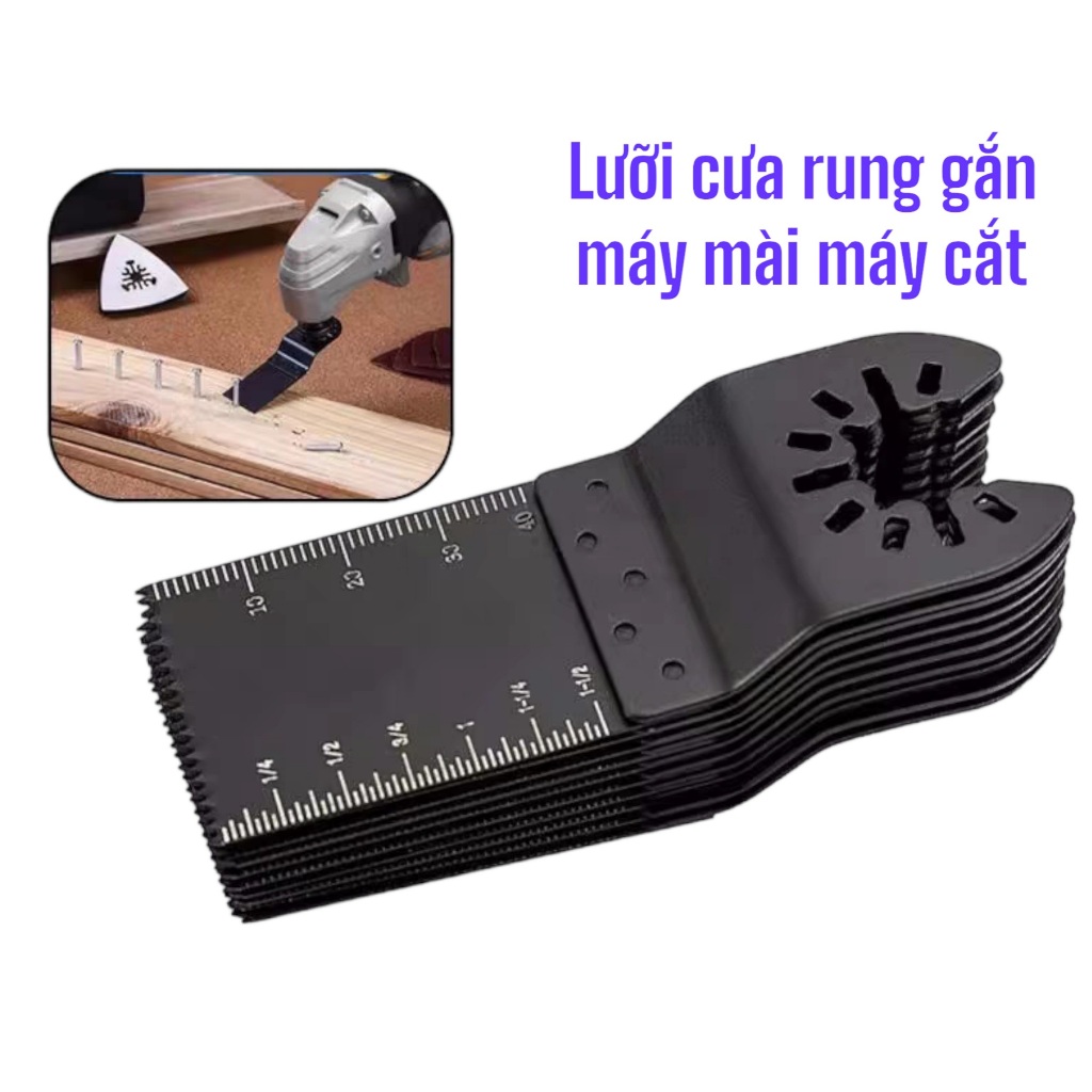 Dao Rung Gắn Máy Mài Cắt Cầm Tay Đa Năng Lưỡi Cưa Rung, Đầu Chuyển Cưa ...