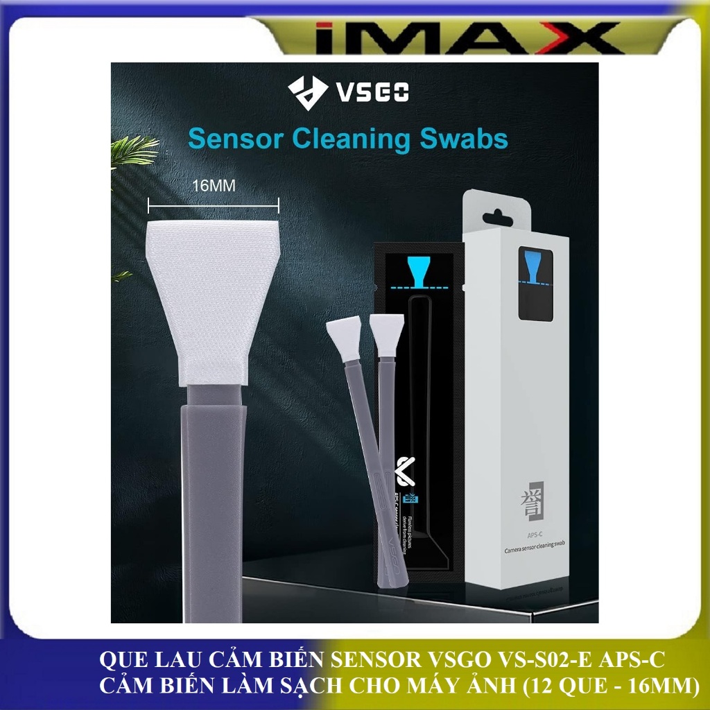 QUE LAU CẢM BIẾN SENSOR VSGO VS-S02-E APS-C CẢM BIẾN LÀM SẠCH CHO MÁY ...
