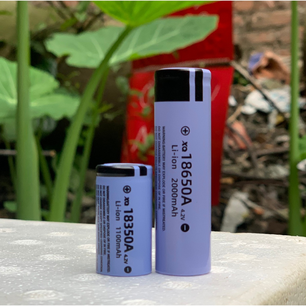 Pin 18650 Và Pin 18350 Dùng Thay Thế Cho Đèn Pin Mini Cầm Tay Siêu Sáng ...