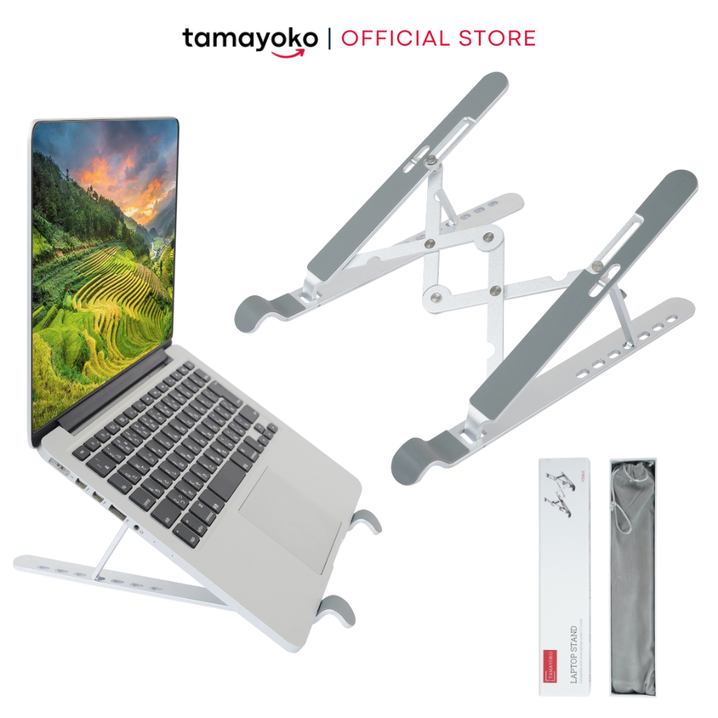 Giá Đỡ Laptop Tamayoko Hợp Kim Nhôm Cao Cấp, Dễ Dàng Gấp Gọn, Hỗ Trợ ...