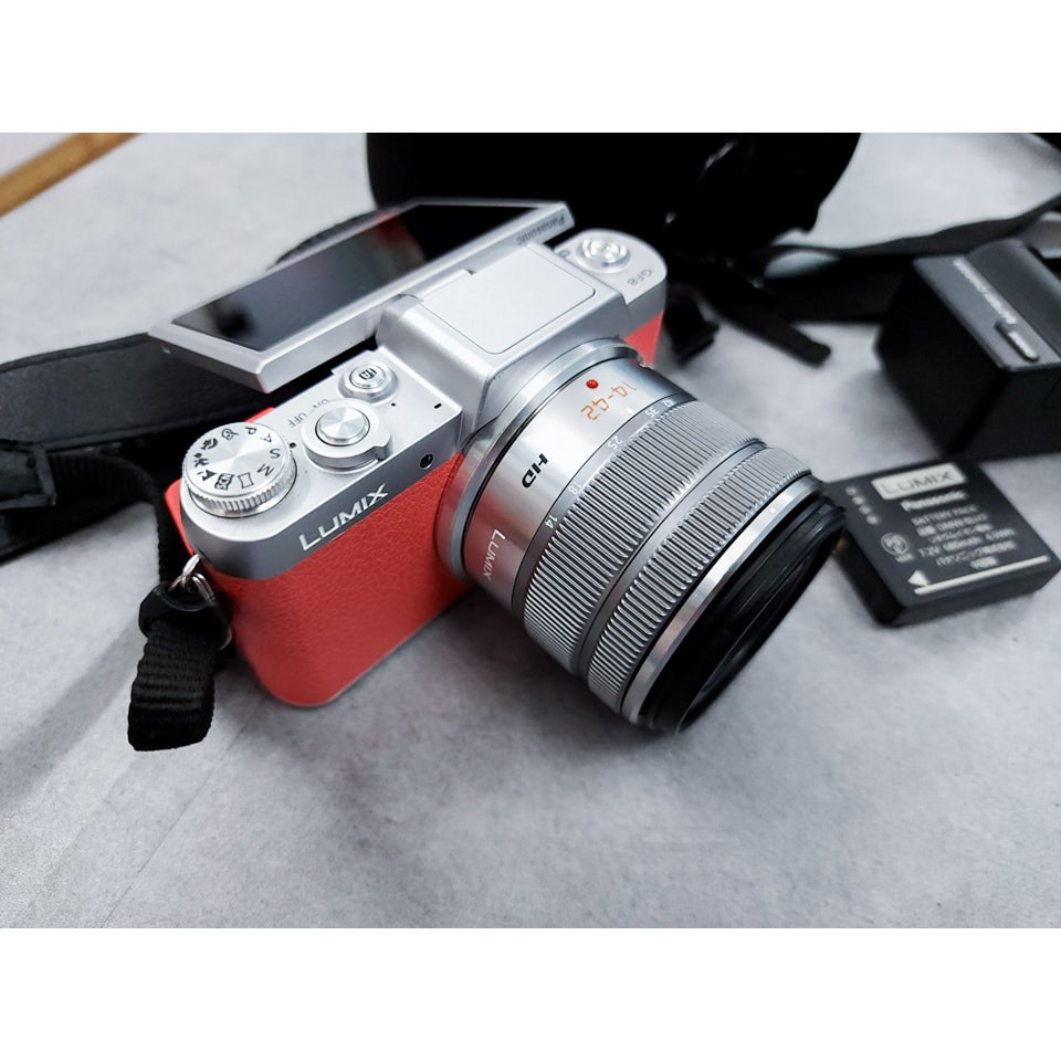 Máy ảnh Panasonic Lumix GF8 + ống kính 14-42mm - Nhiều bộ lọc màu ...