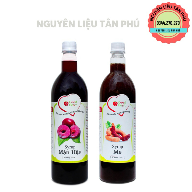 Syrup Mận, Syrup Me GoodHeart - Chai 1L | Shopee Việt Nam