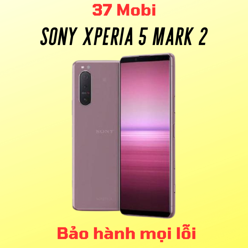 Điện thoại Sony Xperia 5 II (X5 Mark 2) bản 2 Sim RAM 8G+128G Màn OLED 120Hz - Chip Snap 865 ...