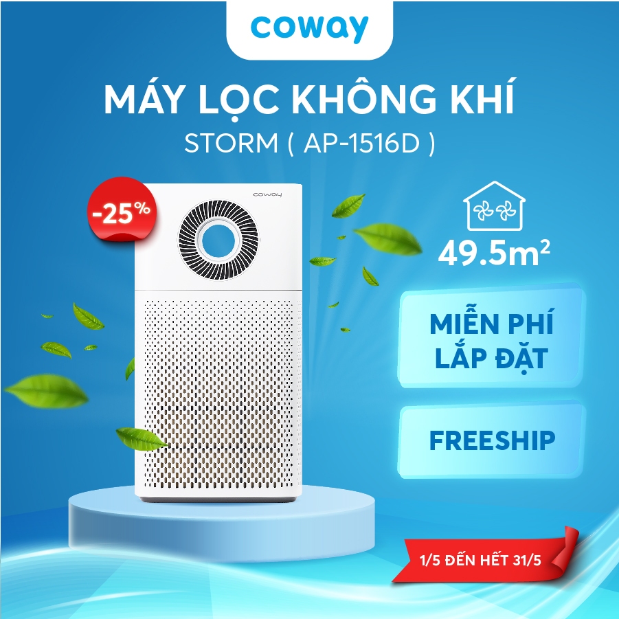 Máy lọc không khí Coway Storm AP-1516D | Shopee Việt Nam