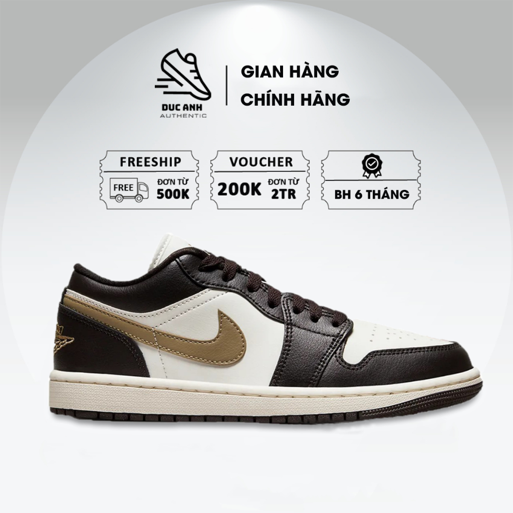 Giày Air Jordan 1 Low Wmns Shadow Brown DC0774 - Giày Sneaker JD1 Low ...
