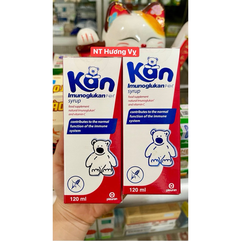 CHÍNH HÃNG | Siro Kan Imunoglukan P4H 120ml tăng đề kháng cho trẻ (Có ...