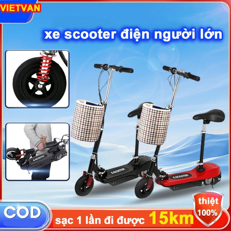xe điện gấp gọn xe đạp điện xe scooter điện mini tải trọng 80kg,xe ...