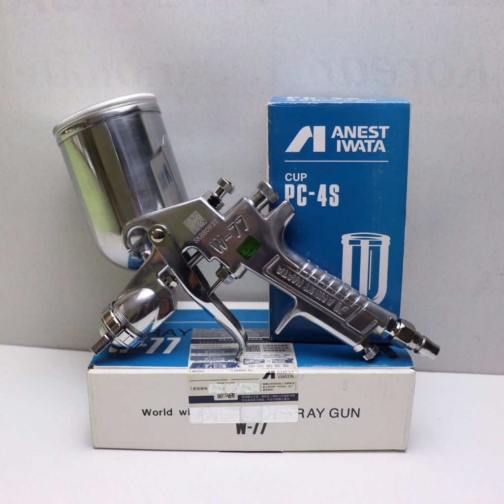 Súng Phun Sơn Phun Hóa Chất W77 Iwata 3.0mm | Shopee Việt Nam