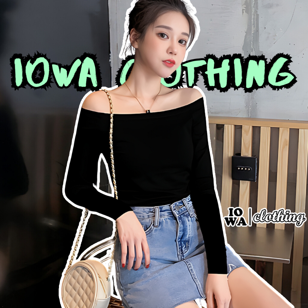 Áo Thun TAY DÀI TRỄ VAI DÁNG DÀI Chất Thun Gân Trơn, Áo Thun Kiểu Trơn ...