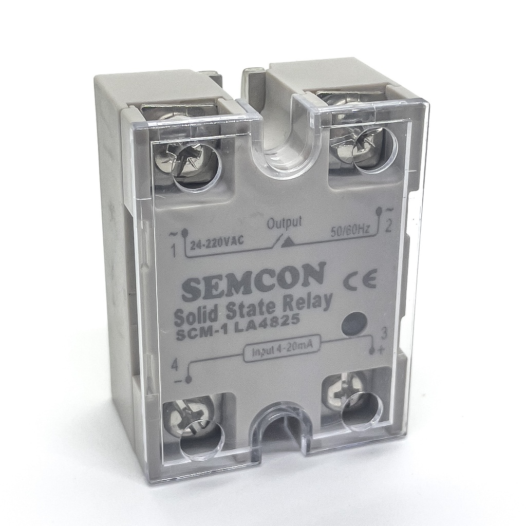 Rơ-le bán dẫn ngõ vào tuyến tính 4-20mA, SSR 1 pha input:4-20mA | Relay Bán Dẫn | Shopee Việt Nam