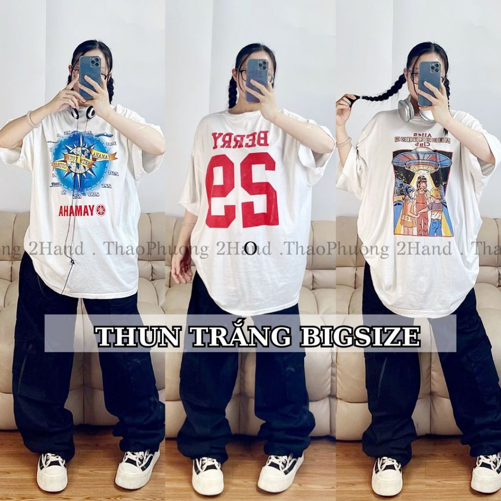 (T1.Size L-2XL LẪN HIỆU) Áo thun Trắng Mỹ 2hand/ Áo phông trắng secondhand nam nữ XẢ HÀNG ...