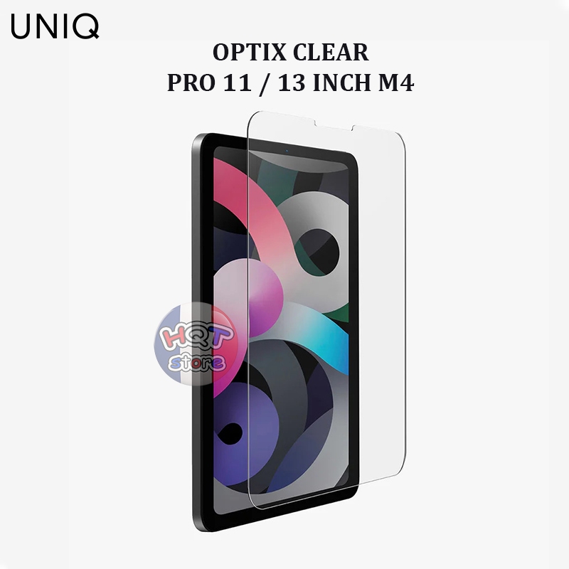 Kính cường lực trong suốt UNIQ Optix Clear i.(Pad) Pro 11 / 13 inch M4 ...