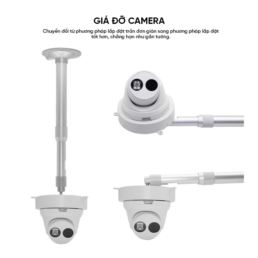 Giá treo camera chất liệu hợp kim nhôm - nhiều kích cở, chắc chắn ổn ...