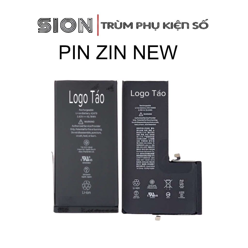 PIN ZIN Dung Lượng Chuẩn Đủ Cho Các Dòng Máy, tặng seal dán pin, tặng ...