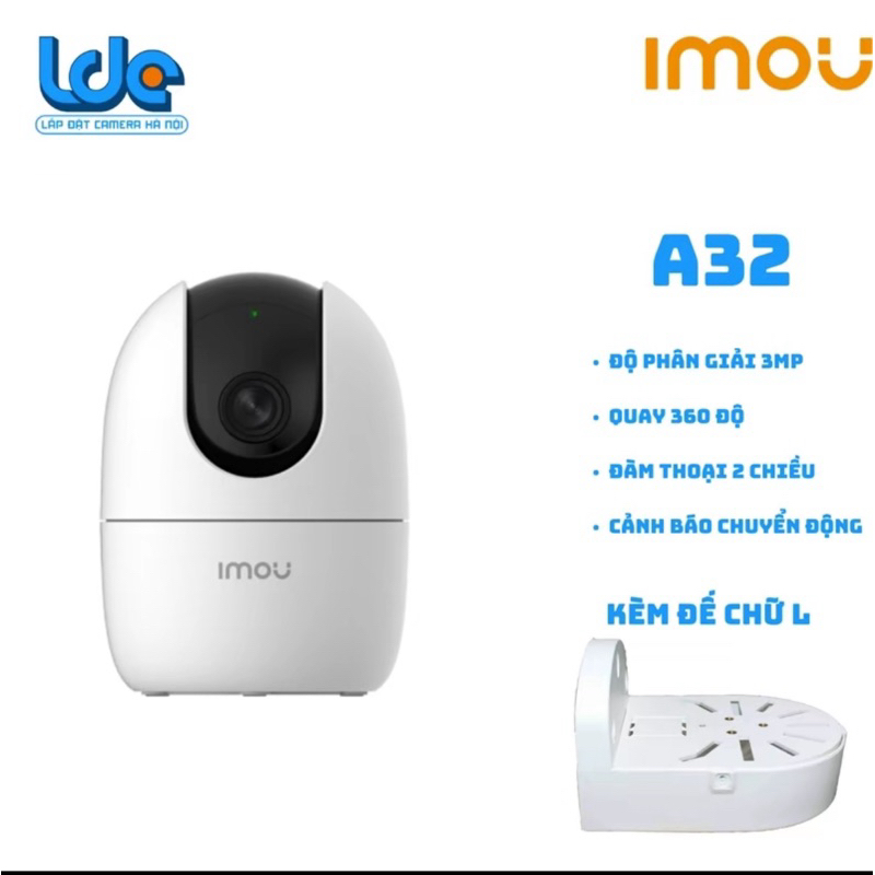 A32 Imou | Camera 3MP 2K, quay 360 độ, đàm thoại 2 chiều, quay theo ...