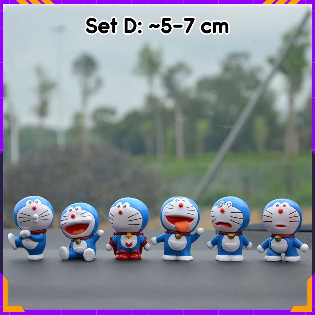[HCM] Set 8 Mô Hình Doraemon Và Bảo Bối Thần Kì Mini Cực Cute Trưng Bày ...