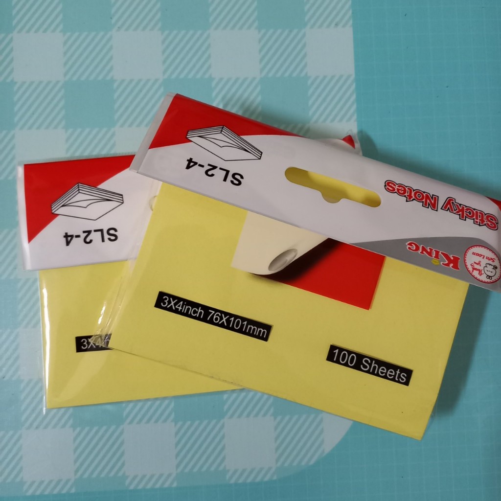 100 tờ giấy sticky note,ghi nhớ 76x101 mm | Shopee Việt Nam
