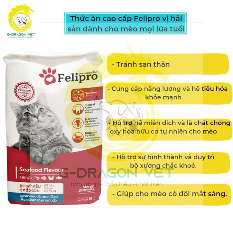 Hạt Felipro dành cho mèo mọi lứa tuổi 500g - Thái Lan | Shopee Việt Nam