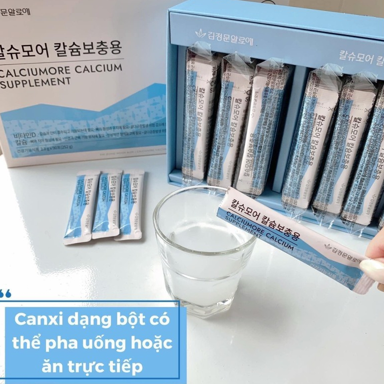 Bột váng sữa canxi hữu cơ Calciumore Calcium Supplement số 1 Hàn Quốc ...