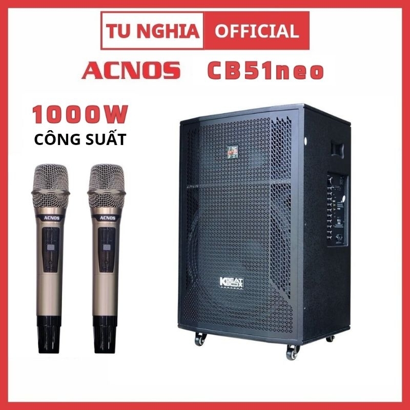 Loa kéo ACNOS CB51neo Bass 50cm 1000W | Mẫu Mới 2024 | NEW 100% | Bảo hành chính hãng 12 tháng ...