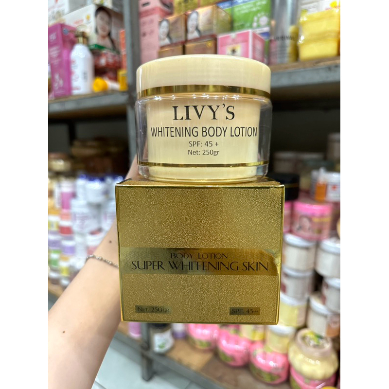 [Chính hãng] Kem body Livy's vàng Thái Lan 250g | Shopee Việt Nam