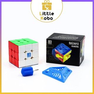 [V2] Rubik 3x3 MoYu MeiLong 3M V2 UV Coated Rubic 3 Tầng Nam Châm Stickerless Đồ Chơi Trí Tuệ ...