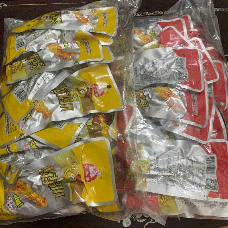 [Date SX 06/2024] sỉ bịch 30 Chân gà Tứ Xuyên Cay Đỏ, Vàng Mật Ong, Mix ...