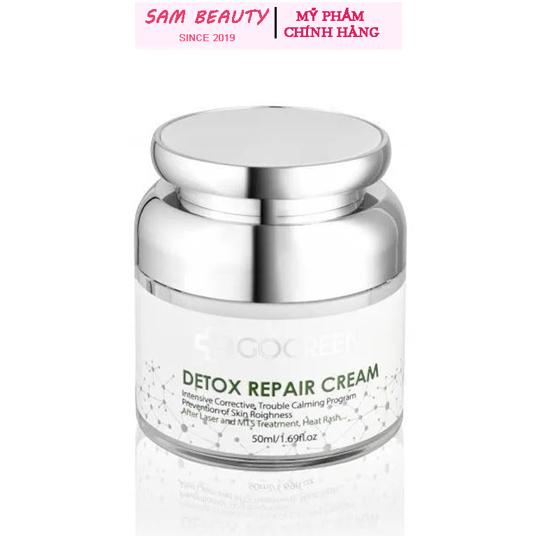 Kem Dưỡng Ẩm KARMEL, Kem GoGreen Detox Repair Cream Dưỡng Ẩm, Làm Dịu ...