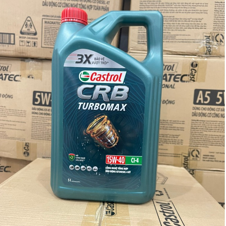 Nhớt Castrol crb turbomax 5L | Shopee Việt Nam