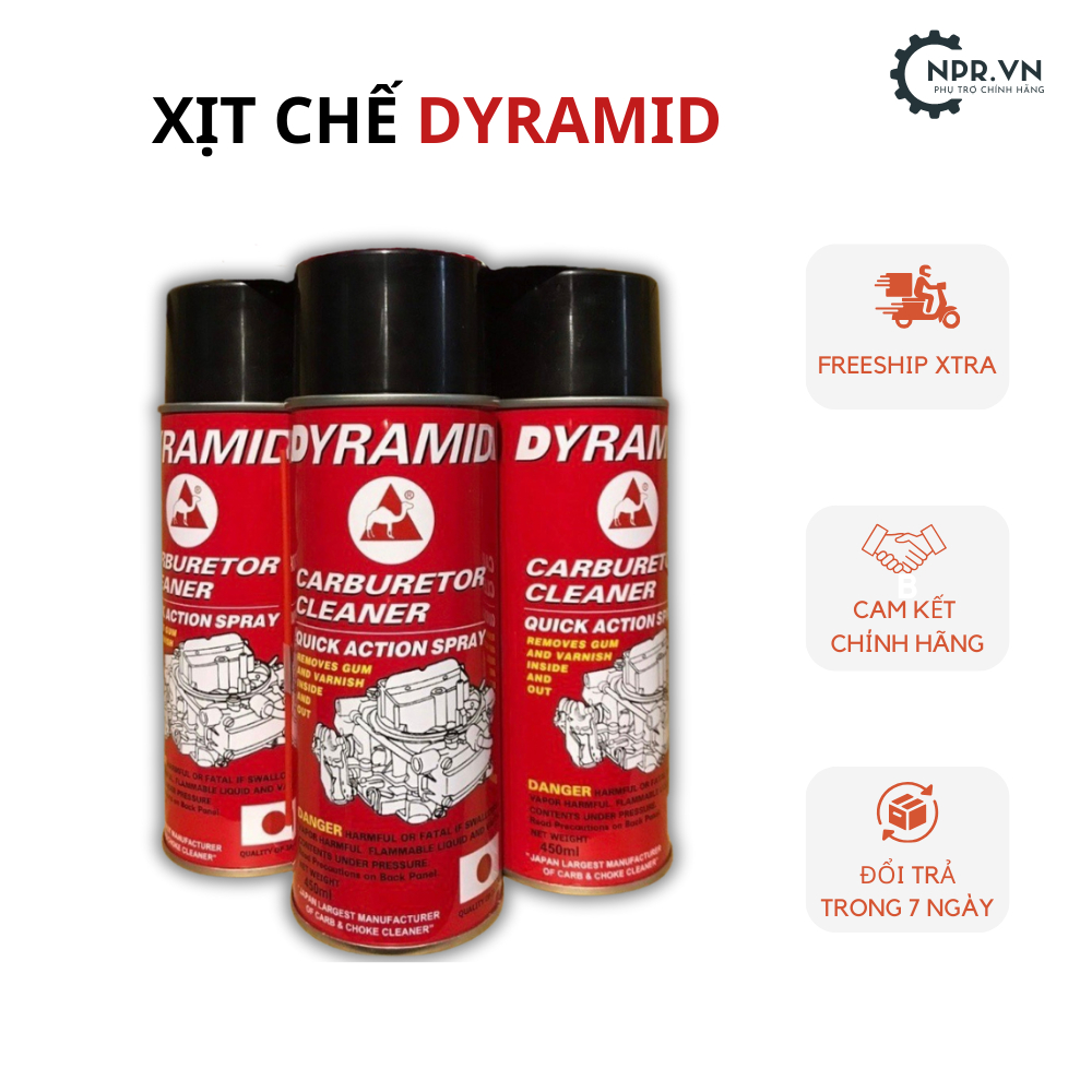 Bình xịt chế hòa khí xe máy & ô tô DYRAMID - Bình xịt chế lạc đà ...