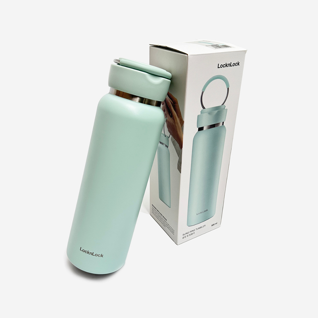 Bình Giữ Nhiệt Sling Ring Tumbler Lock&Lock 800ml LHC4322(MÀU XANH MINT ...