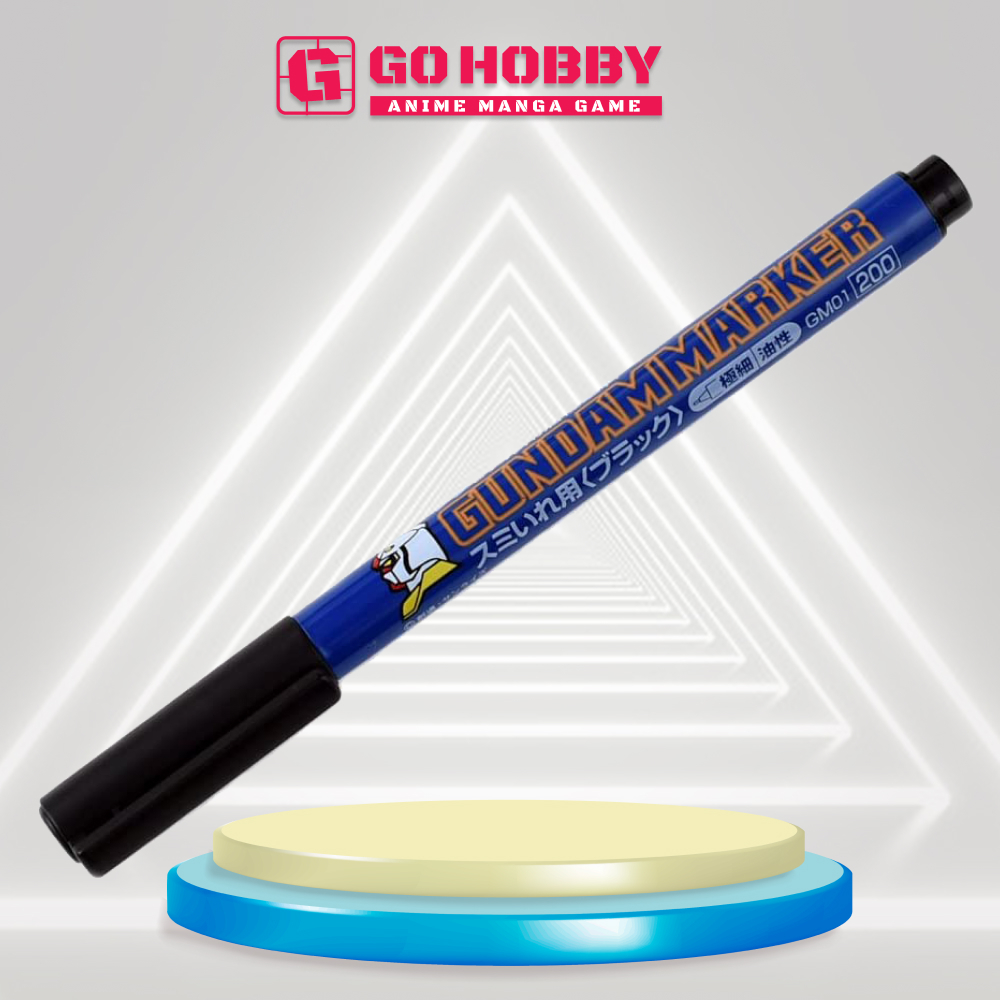 TOOL | Bút kẻ line Gunpla: GM01 - Gundam Marker Black Liner | Dụng cụ ...