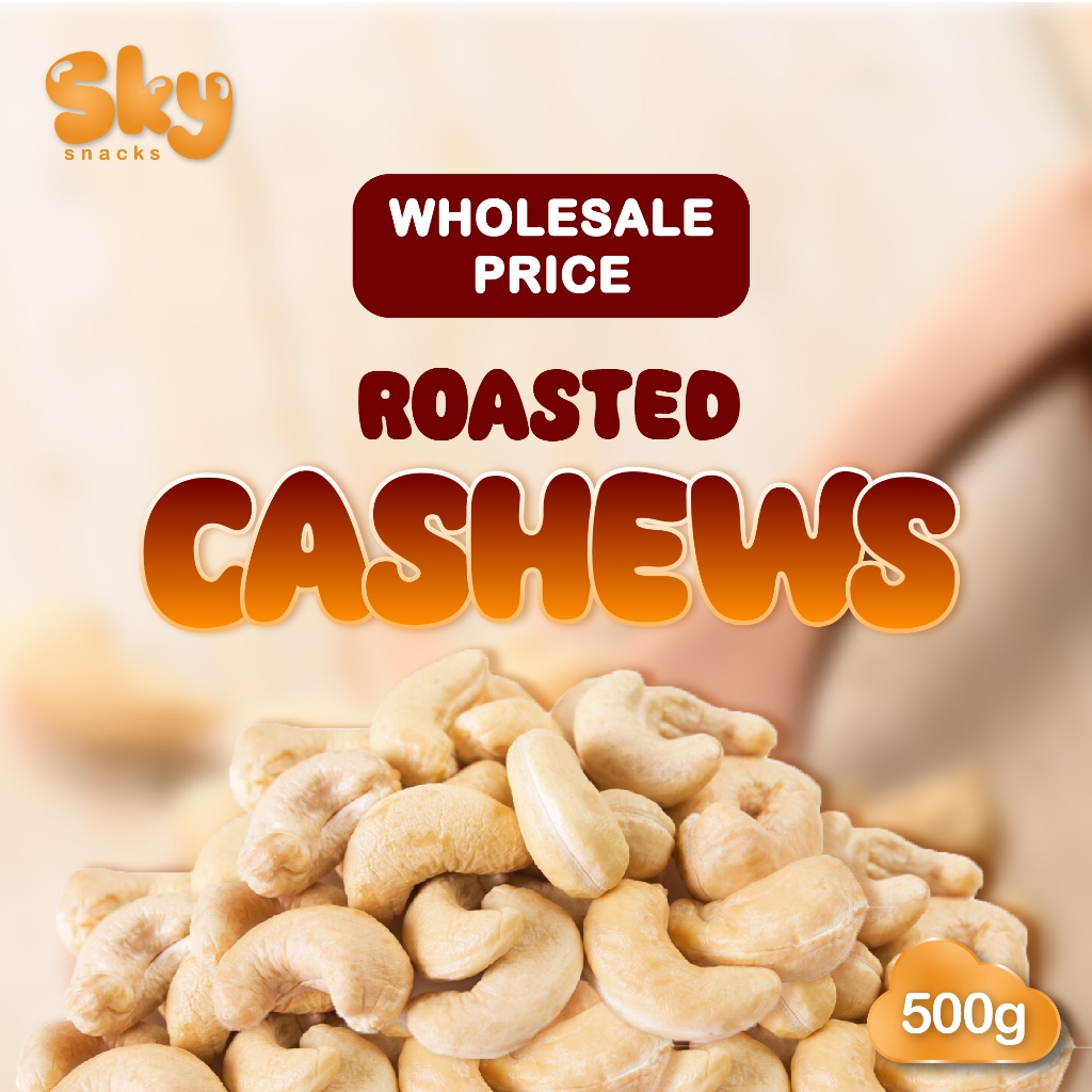 [Organic Nuts] SKY Premium Roasted Vietnam Cashew Nuts - Jumbo Size ...