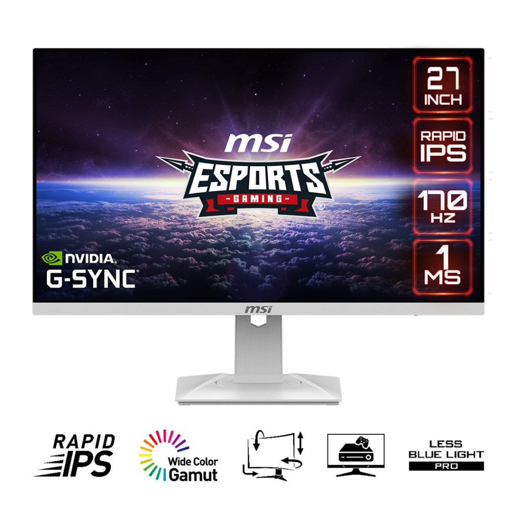 MÀN HÌNH MSI G274QRFW (27 INCH/WQHD/RAPID IPS/170HZ/1MS) | Shopee Việt Nam