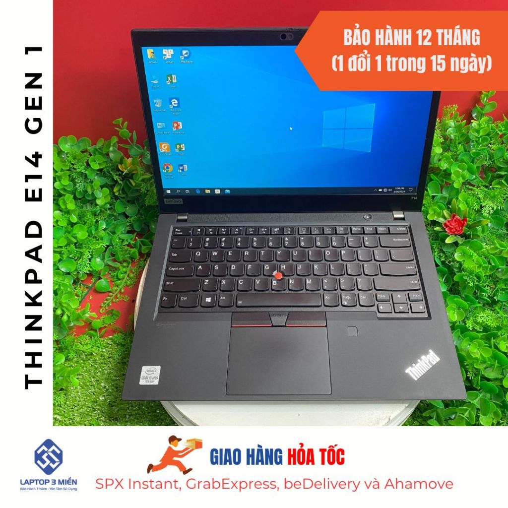 Laptop Lenovo ThinkPad E14 Gen 1, Core i5-10210U, RAM 8GB, SSD 256GB ...