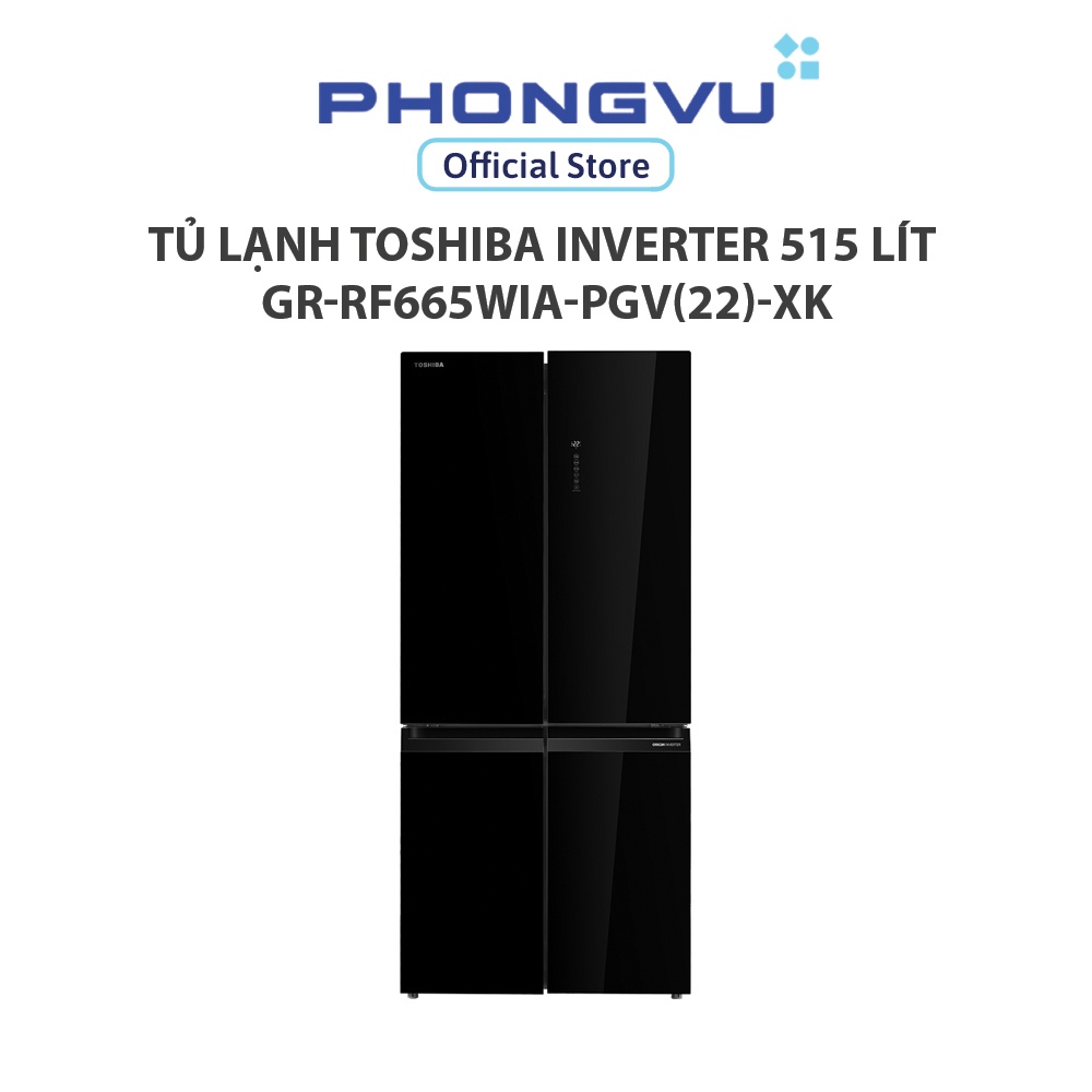 [Shopee - Lắp đặt 0Đ HN HCM] Tủ lạnh Toshiba Inverter 515 lít GR ...