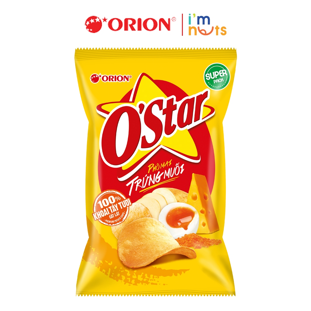 Bánh Snack khoai tây Ostar Orion đủ vị gói nhỏ và gói lớn | Shopee Việt Nam