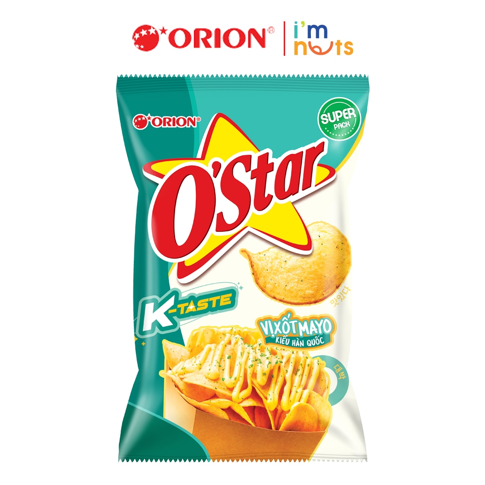 Bánh Snack khoai tây Ostar Orion đủ vị gói nhỏ và gói lớn | Shopee Việt Nam