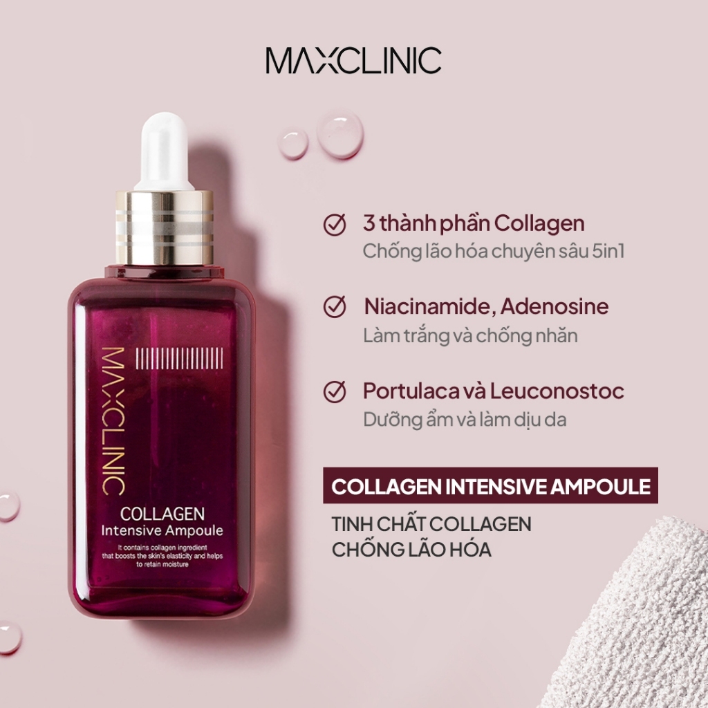 Tinh Chất Collagen Dưỡng Da Và Ngăn Ngừa Lão Hóa Maxclinic Collagen ...