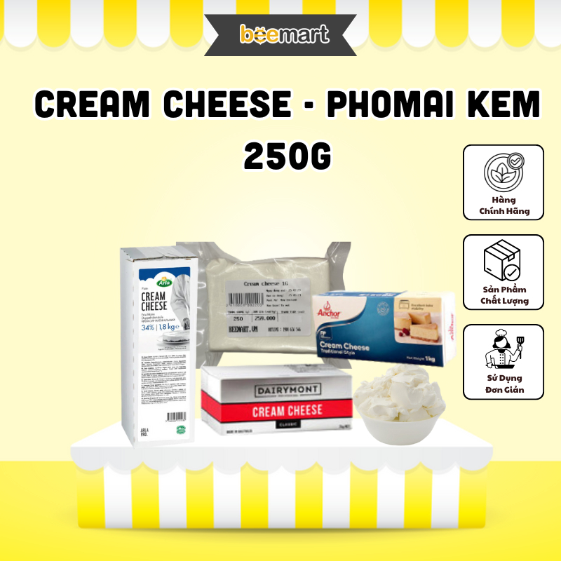 Phô mai kem cream cheese 250g | Shopee Việt Nam
