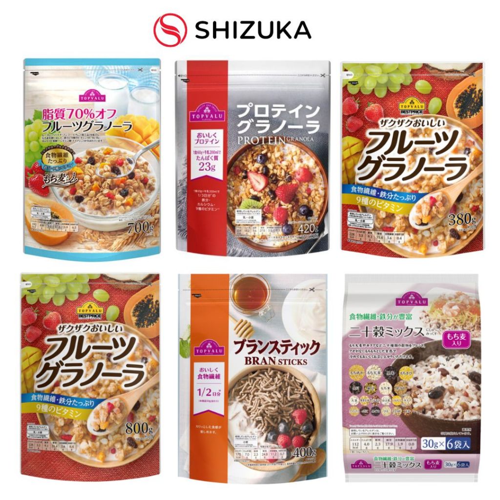 Ngũ Cốc Topvalu Trái Cây Granola Ăn Sáng Đủ Vị | Shopee Việt Nam