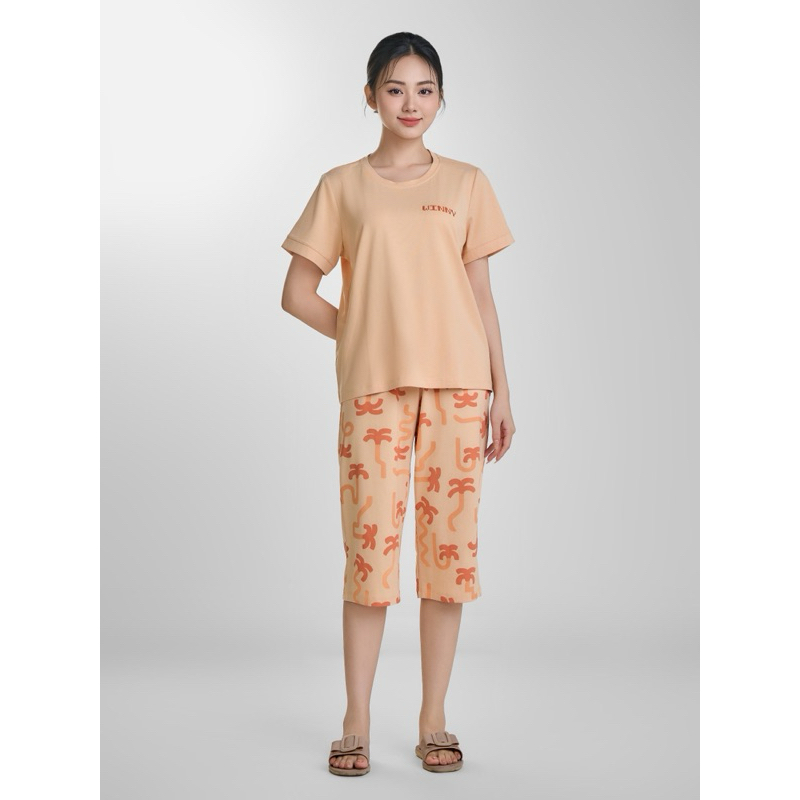 BỘ MẶC NHÀ WINNY 24119 ÁO CỘC TAY QUẦN NGỐ CHẤT LIỆU COTTON SUPIMA ...