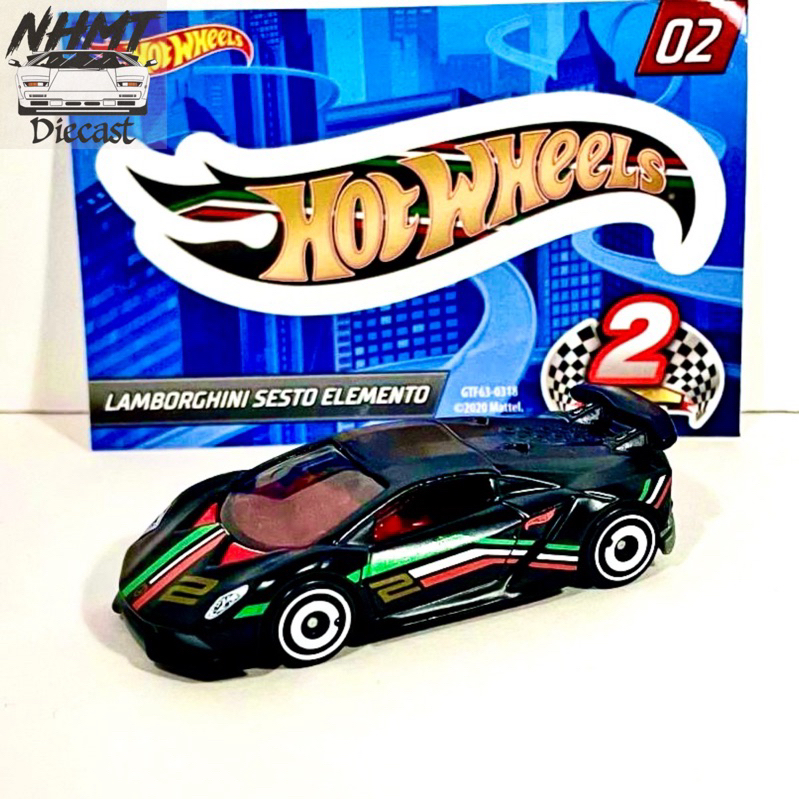 Mô Hình Xe - Hot Wheels Mystery Models Lamborghini Sesto Elemento ...
