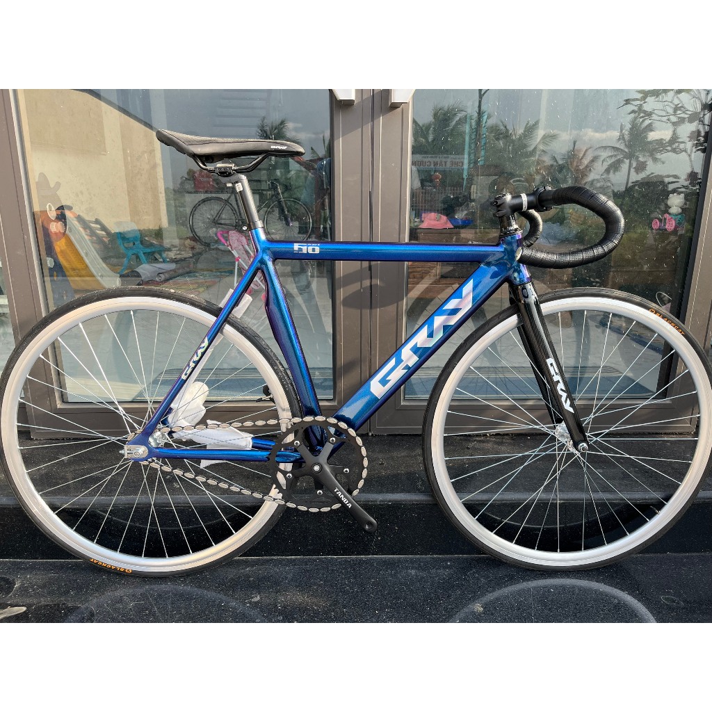 Xe đạp gray f10 càng carbon | Shopee Việt Nam