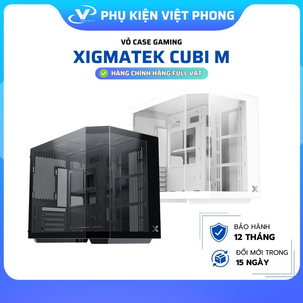 VỎ CASE XIGMATEK CUBI M (MATX/MID TOWER) [HÀNG FULL VAT] | Shopee Việt Nam