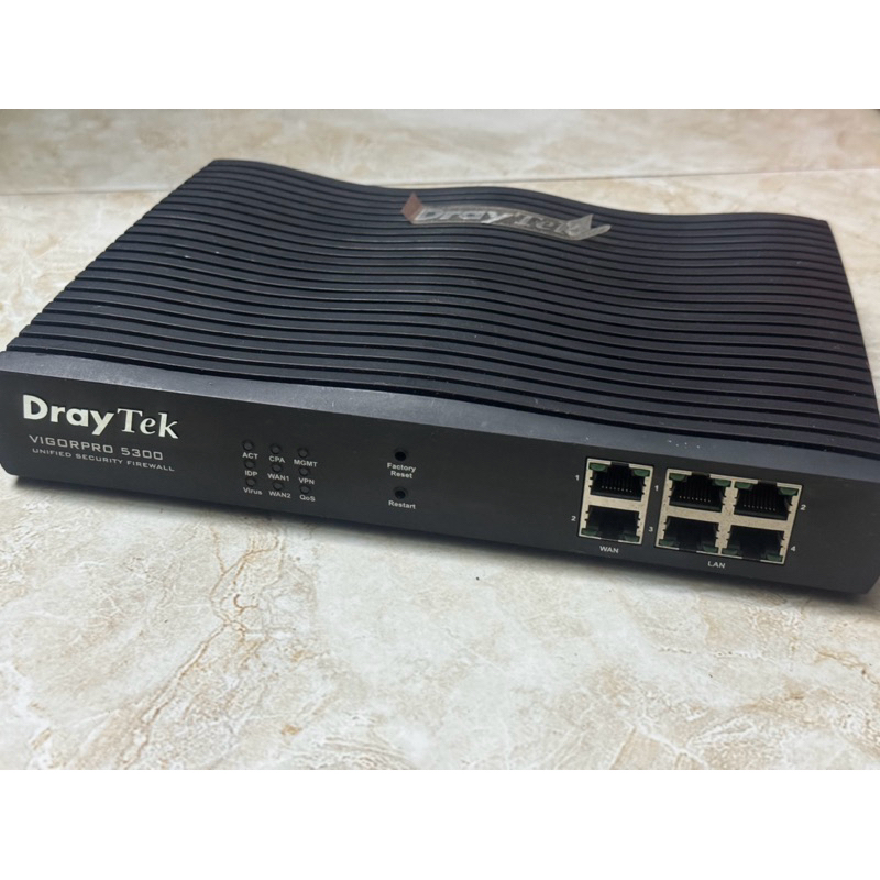 (Hàng cũ) Cân bằng tải Draytek Load Balancing VigorPro 5300 Unified ...